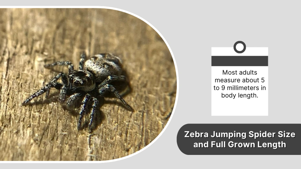 Zebra Jumping Spider: Identification, Bite, Lifespan & Fact