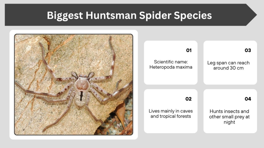 Huntsman Spider Size: How Large Can They Really Get?